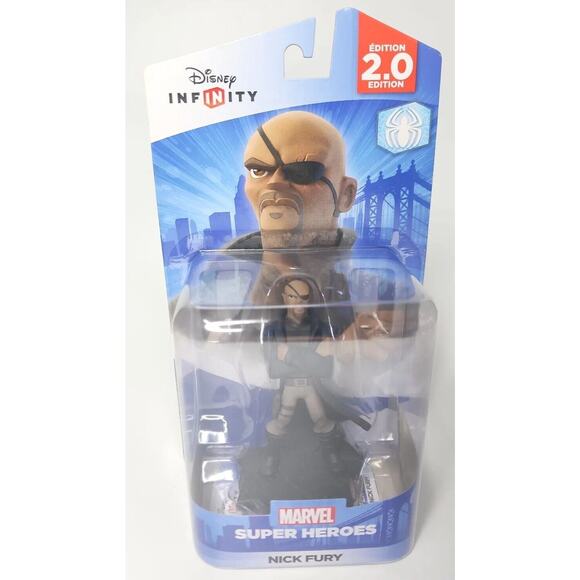 Marvel | Toys | 24 Disney Infinity 20 Nick Fury New Marvel Super Heros ...